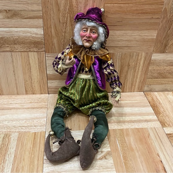 Vintage | Accents | Vintage Mark Roberts Holiday Fairy Jester Christmas ...